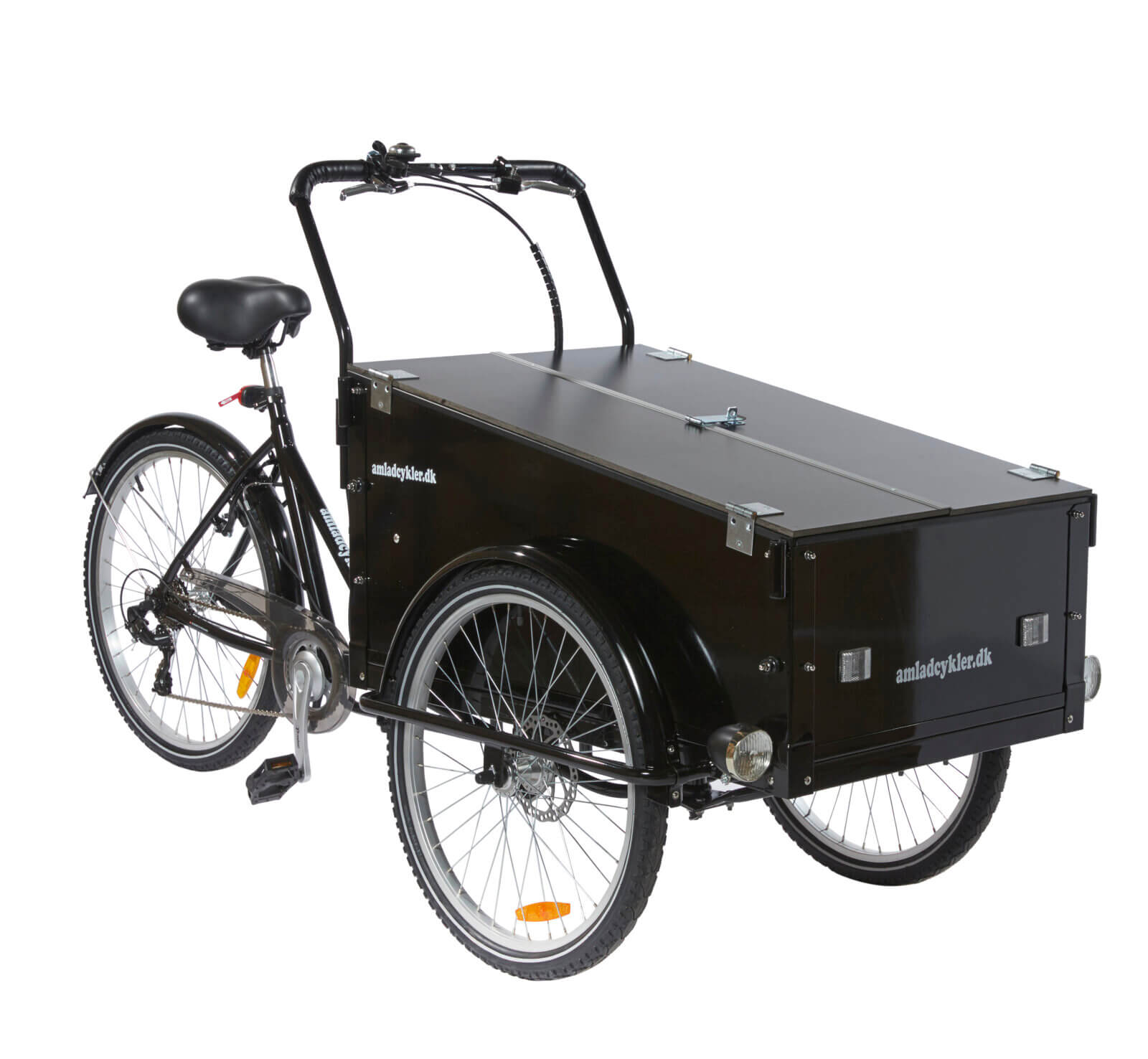 Arbejdsladcykel, ladcykel i specialdesign med dobbelt låg. KUN 10999,-